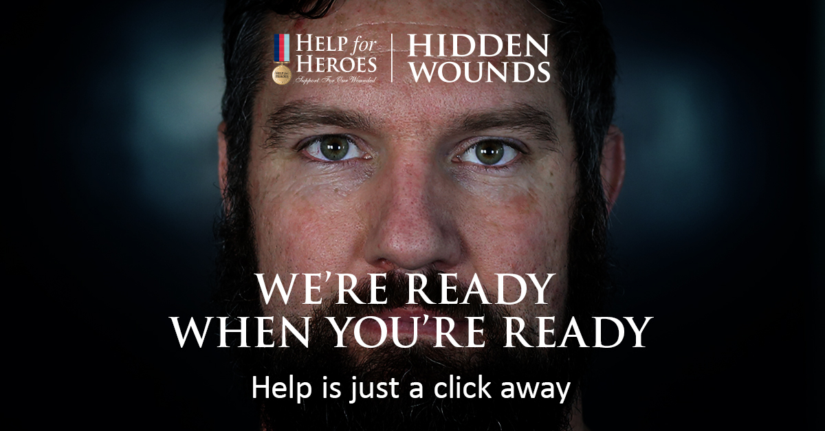 Help for Heroes Hidden Wounds - support for Ex-Service Personnel - Cobseo