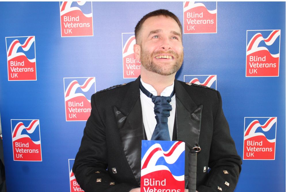 St. Andrews blind veteran receives military charity’s highest honour ...