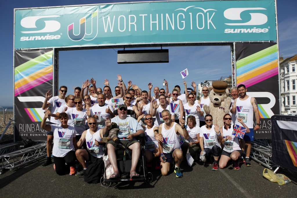 Veterans’ charity has huge success at Worthing 10k - Cobseo