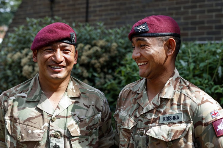 Local Gurkha Culture Day held at Shorncliffe Garrison, organised by ...