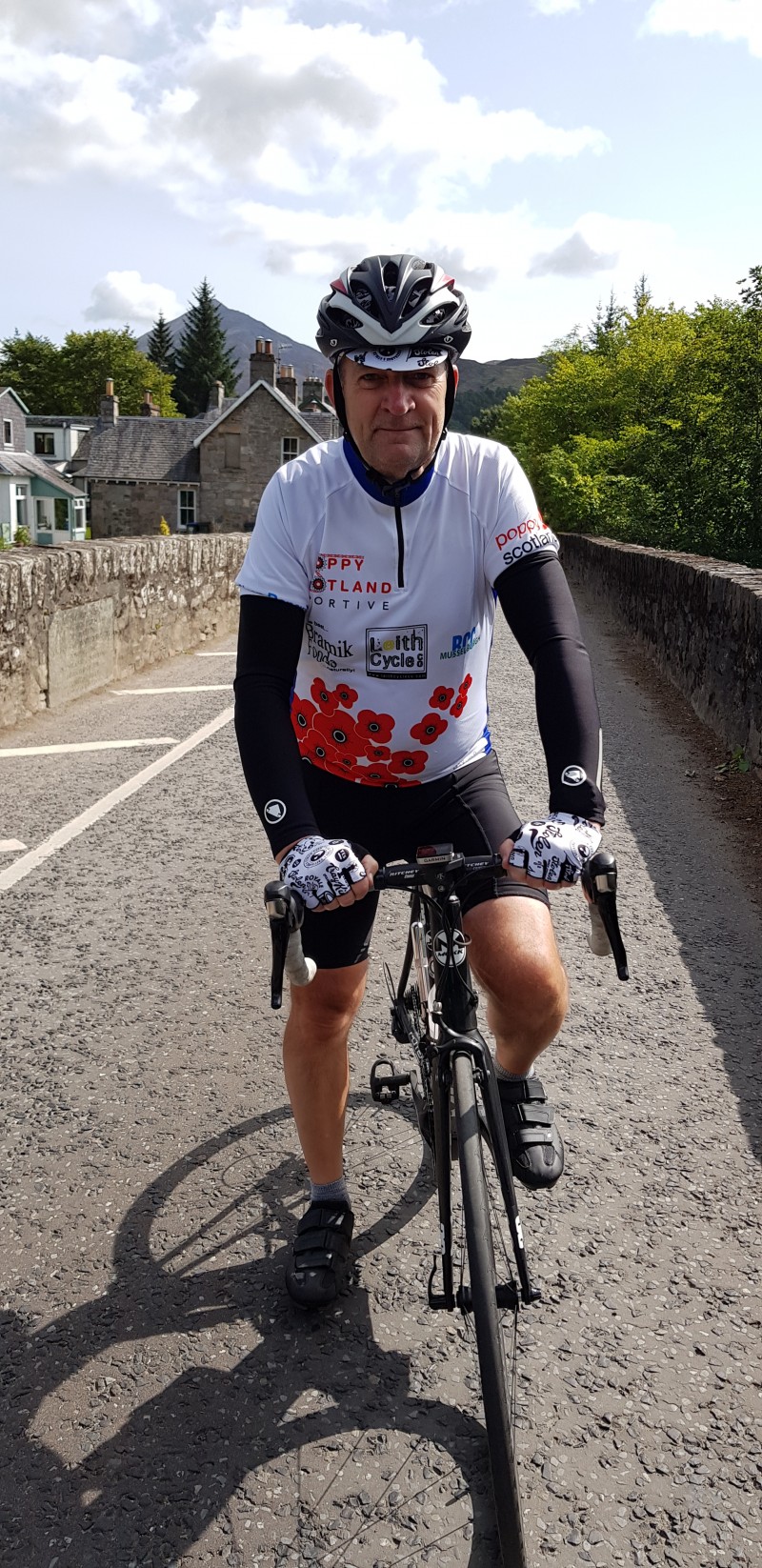 Ian Cycling almost 2,000 Miles in Aid of Poppyscotland - Cobseo
