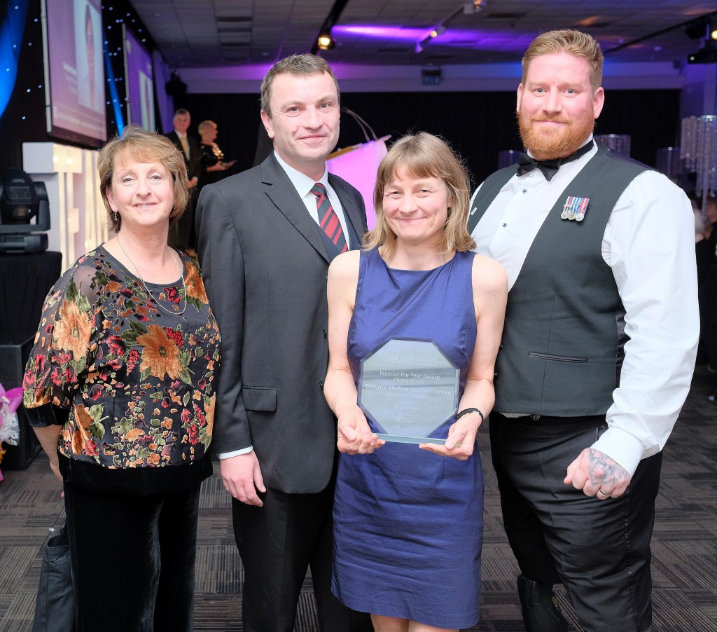 Defence Medical Welfare Service Team Wins NUH Honours 2018 - Cobseo