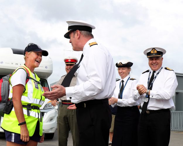 Victory Walker returns to HMS Victory - Cobseo