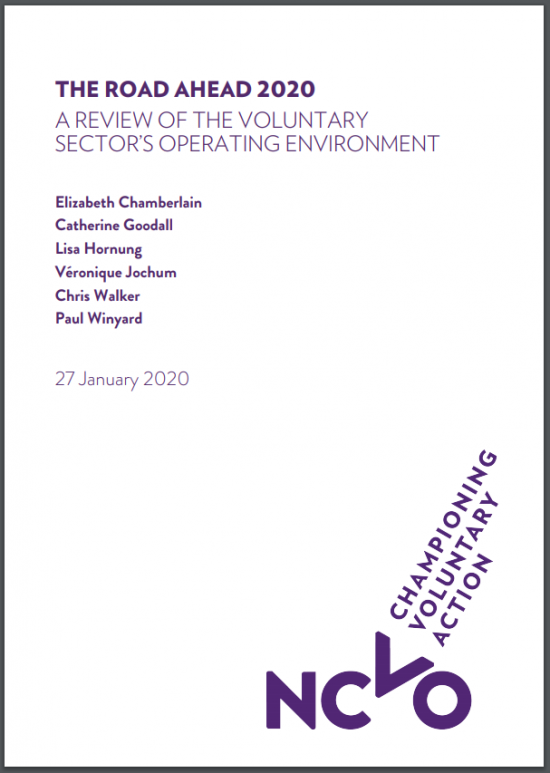 New report from the NCVO - The Road Ahead - Cobseo