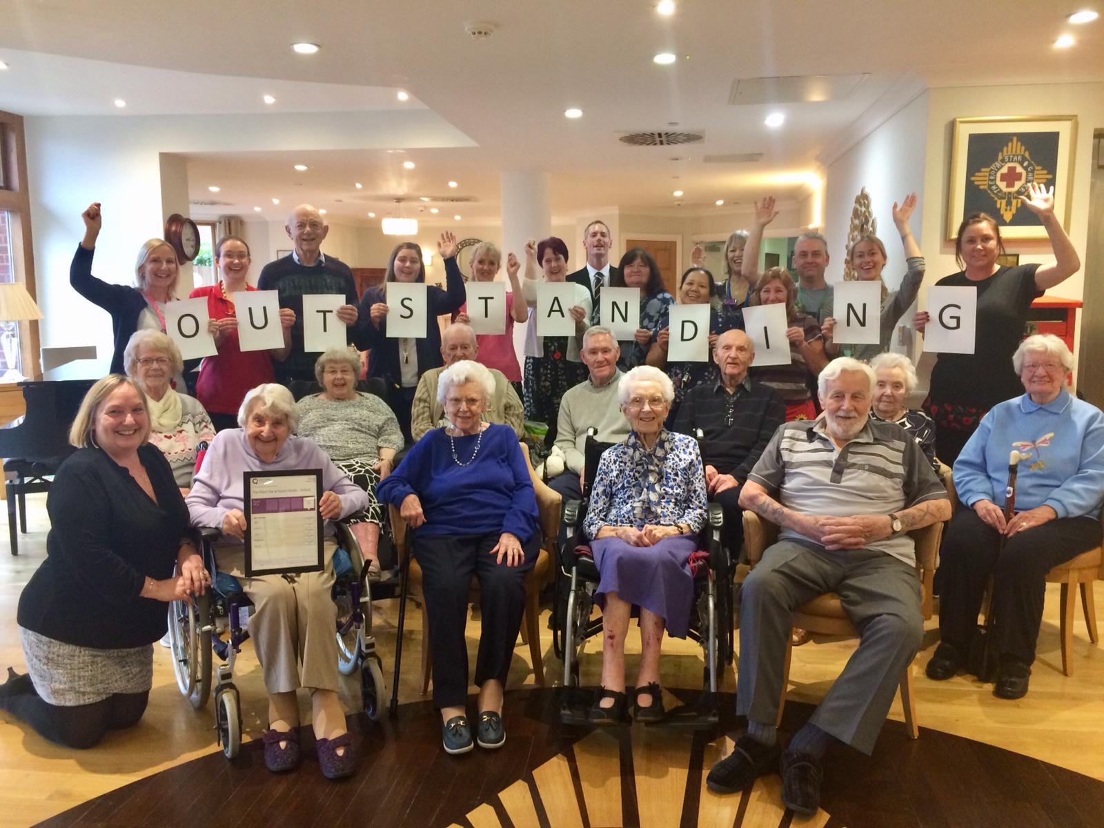Royal Star & Garter, Solihull, rated CQC ‘Outstanding’ in all five ...