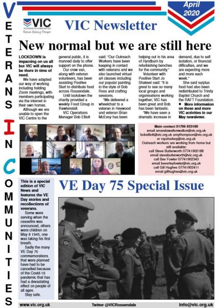 Veterans in Communities newsletter - Cobseo Veterans in Communities newsletter - Cobseo