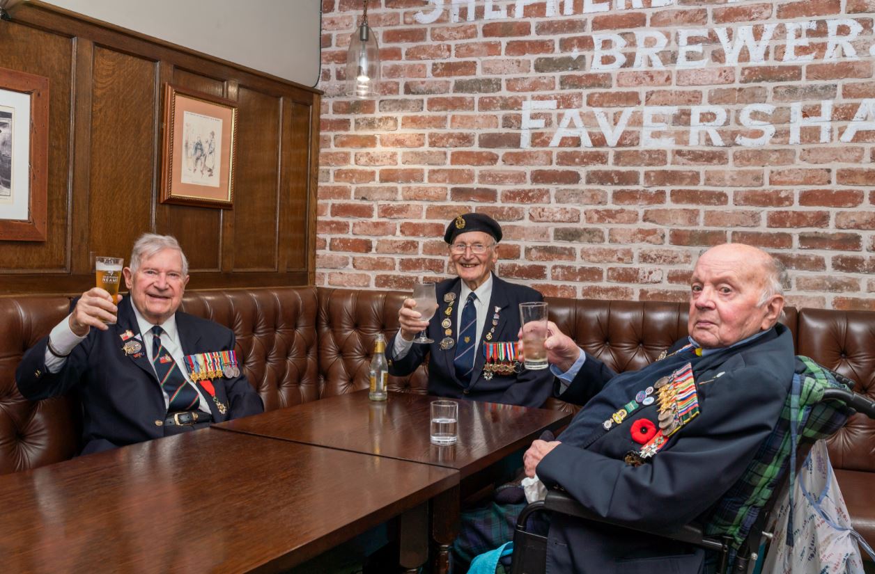 The Taxi Charity Takes Veterans to Faversham to Support the Launch of ...