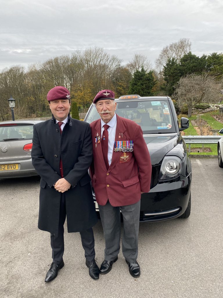 The Taxi Charity Says a Final Farewell to WWII Veteran Fred Glover in ...