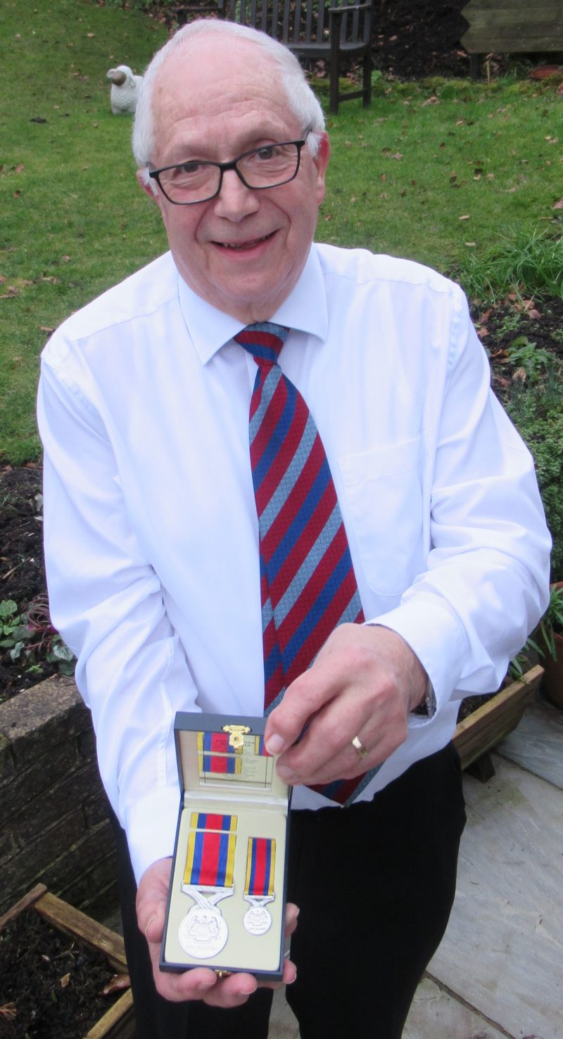 SSAFA volunteer receives medal from Malaysian Government after nearly ...
