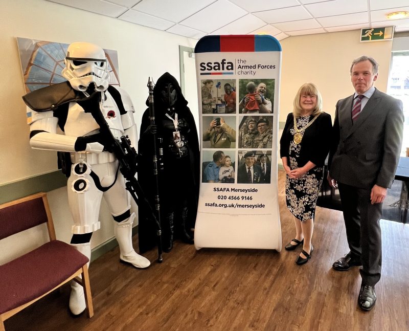 A high Sheriff, a Lord Mayor, and a pair of "assassins" at SSAFA ...