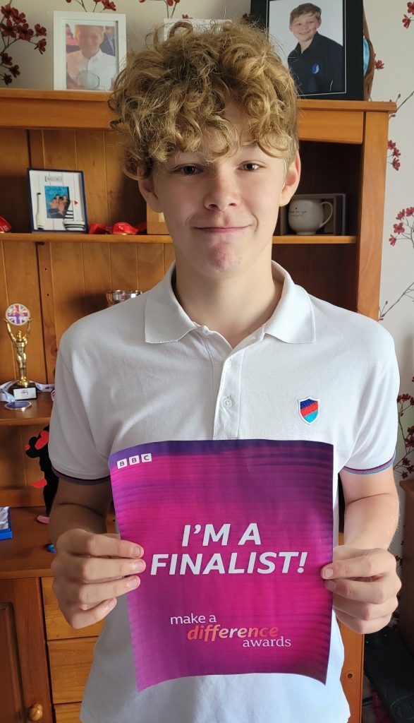 No small feat - schoolboy nominated for BBC Make A Difference Award ...