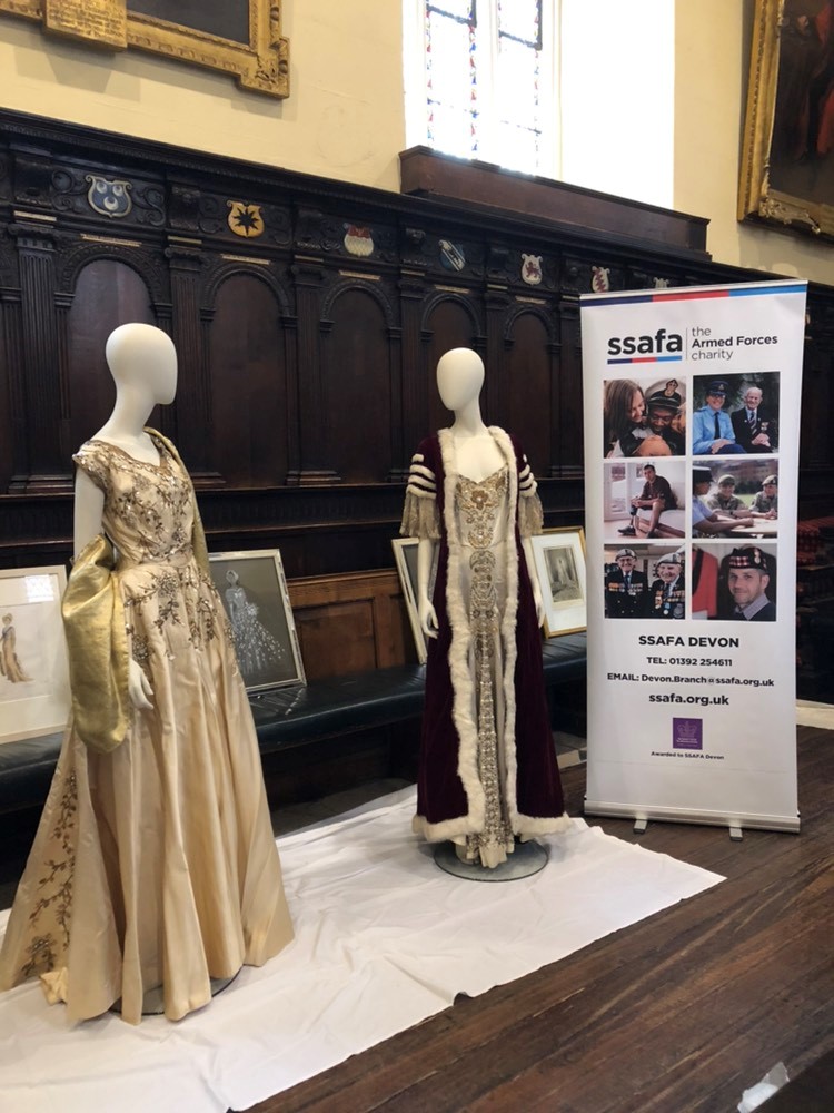 Dressing Her Majesty - SSAFA Devon to host an exhibition of couture by ...