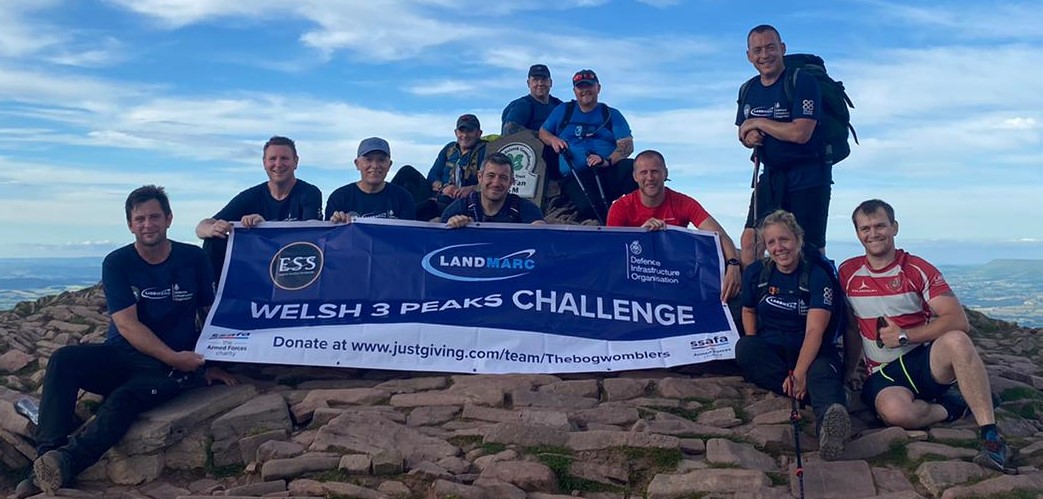 SENTA ‘Bog Womblers’ smash Welsh Three Peaks challenge target - Cobseo
