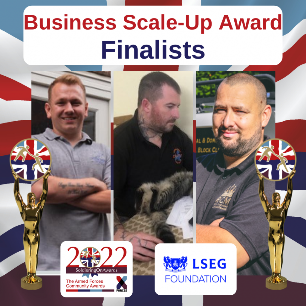 Soldiering On Awards 2022 – Business Scale-Up Award - Cobseo