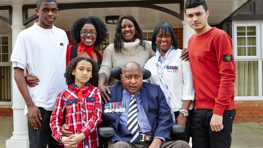 Soldier honoured by his care home - Cobseo