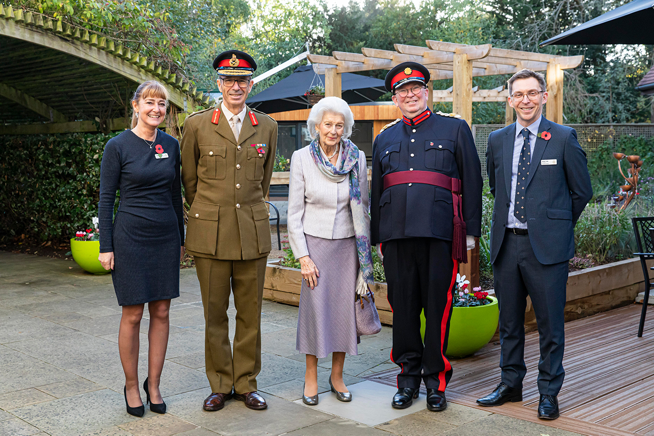 HRH Princess Alexandra gives care home’s garden the Royal seal of ...