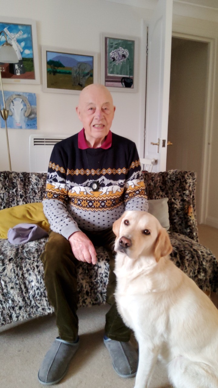 “It means the world to me” says Kent blind veteran spending his ...