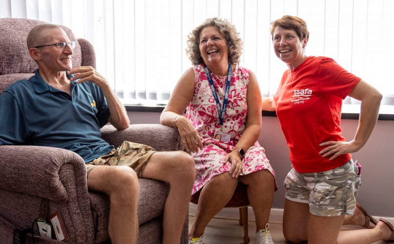 From Grinch to grin: Veteran turns his life around this Christmas - Cobseo