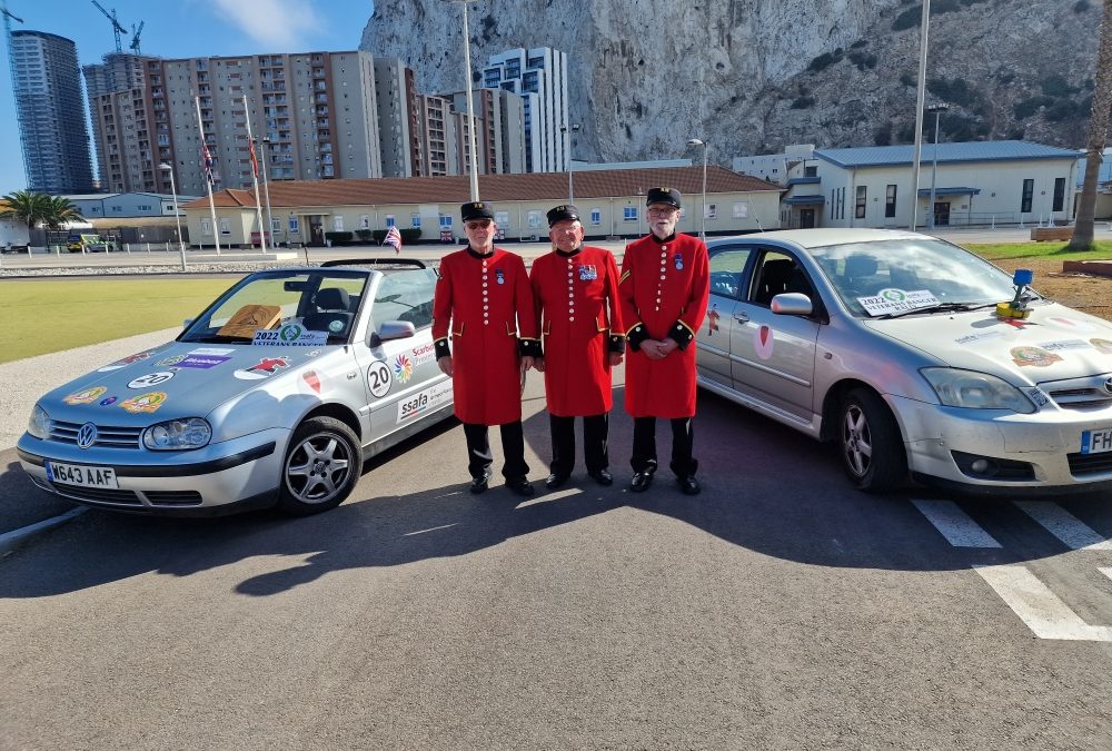 REME Veterans Win Gibraltar Rally - Cobseo