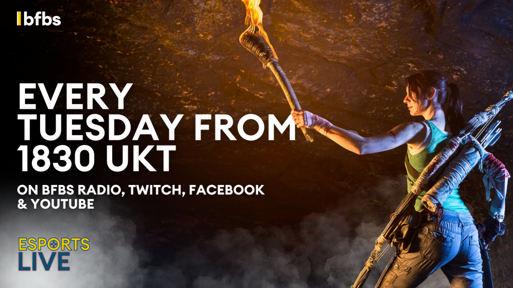 BFBS Esports Live Returns for a Second Series with Host OJ Borg - Cobseo