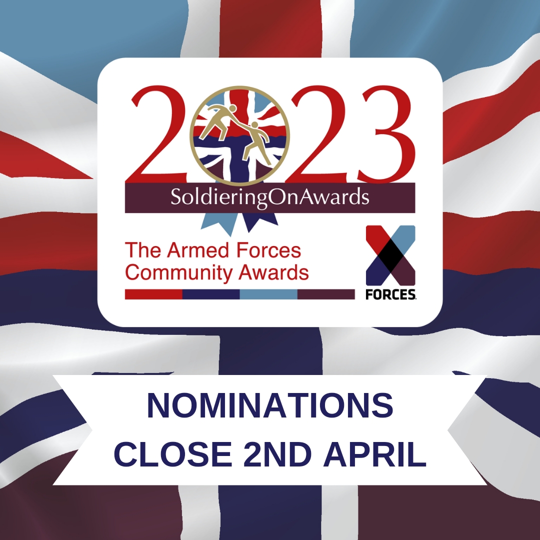 Soldiering On Awards 2023: Nominations Close 2 April - Cobseo