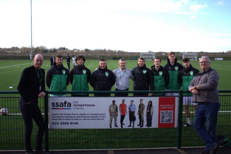 Burscough’s Linnets pitch in to support SSAFA - Cobseo