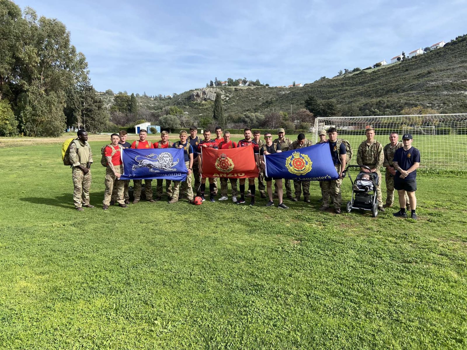 Footsore Preston-born corporal’s Cyprus tab target for SSAFA in sight ...