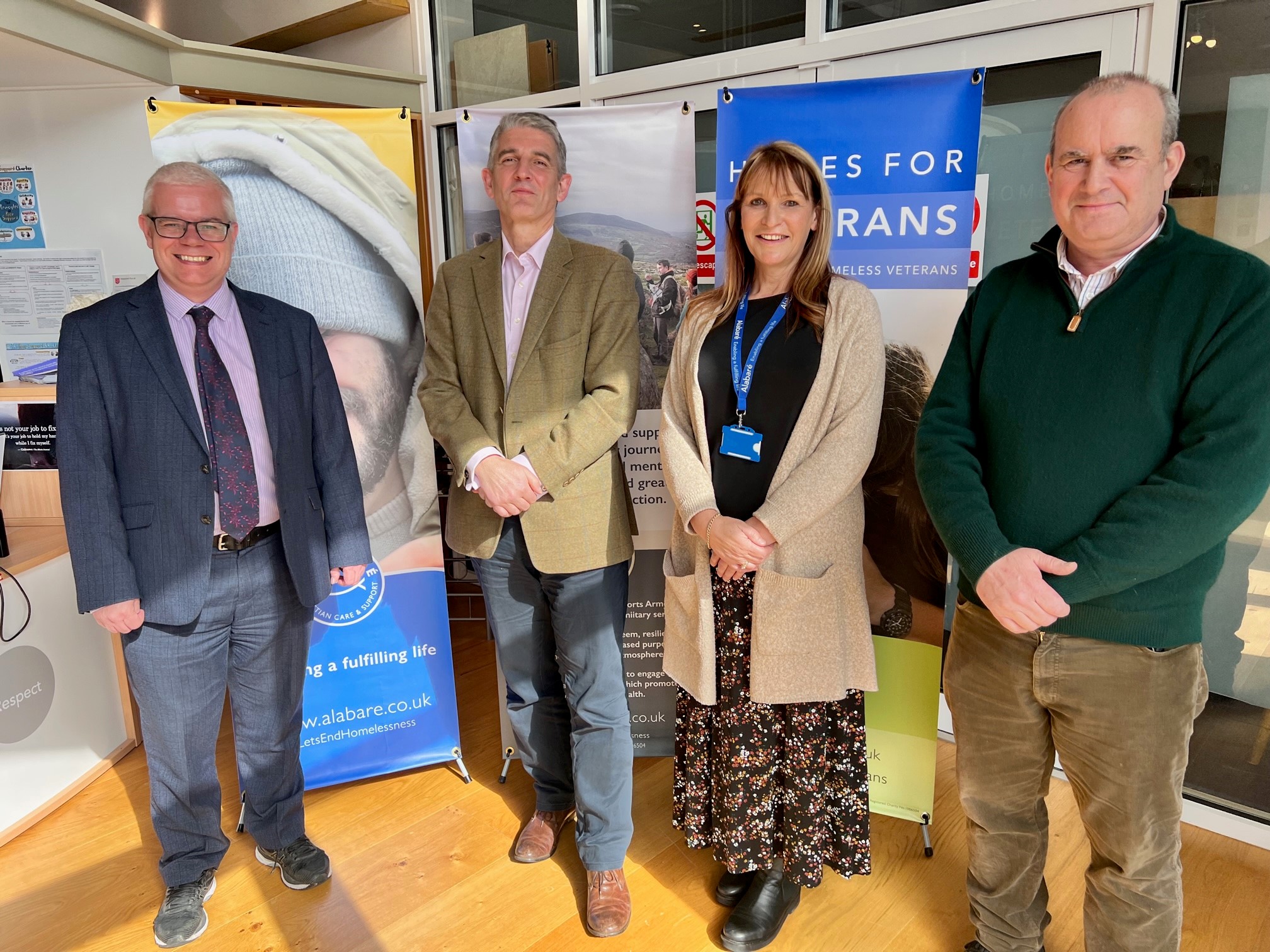 Cobseo Chair visit to Alabaré - Cobseo