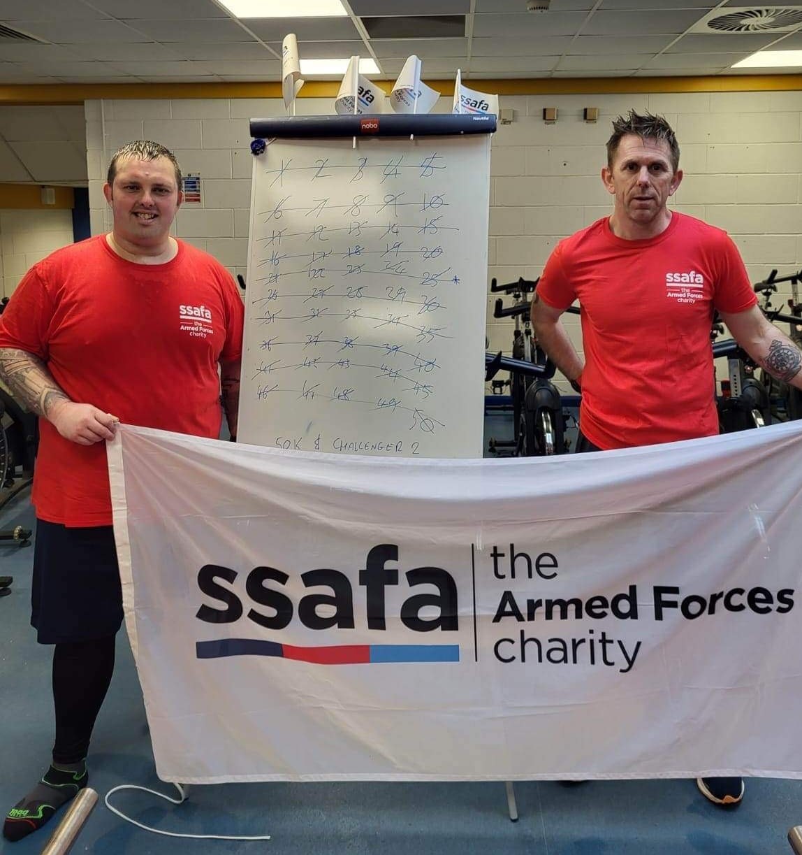 Royal Irish soldiers clear the way to target for SSAFA - Cobseo