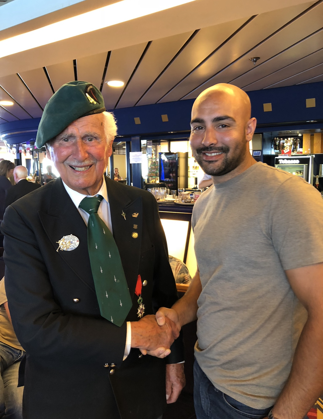 WWII Veteran Overwhelmed by Tattoo - Cobseo