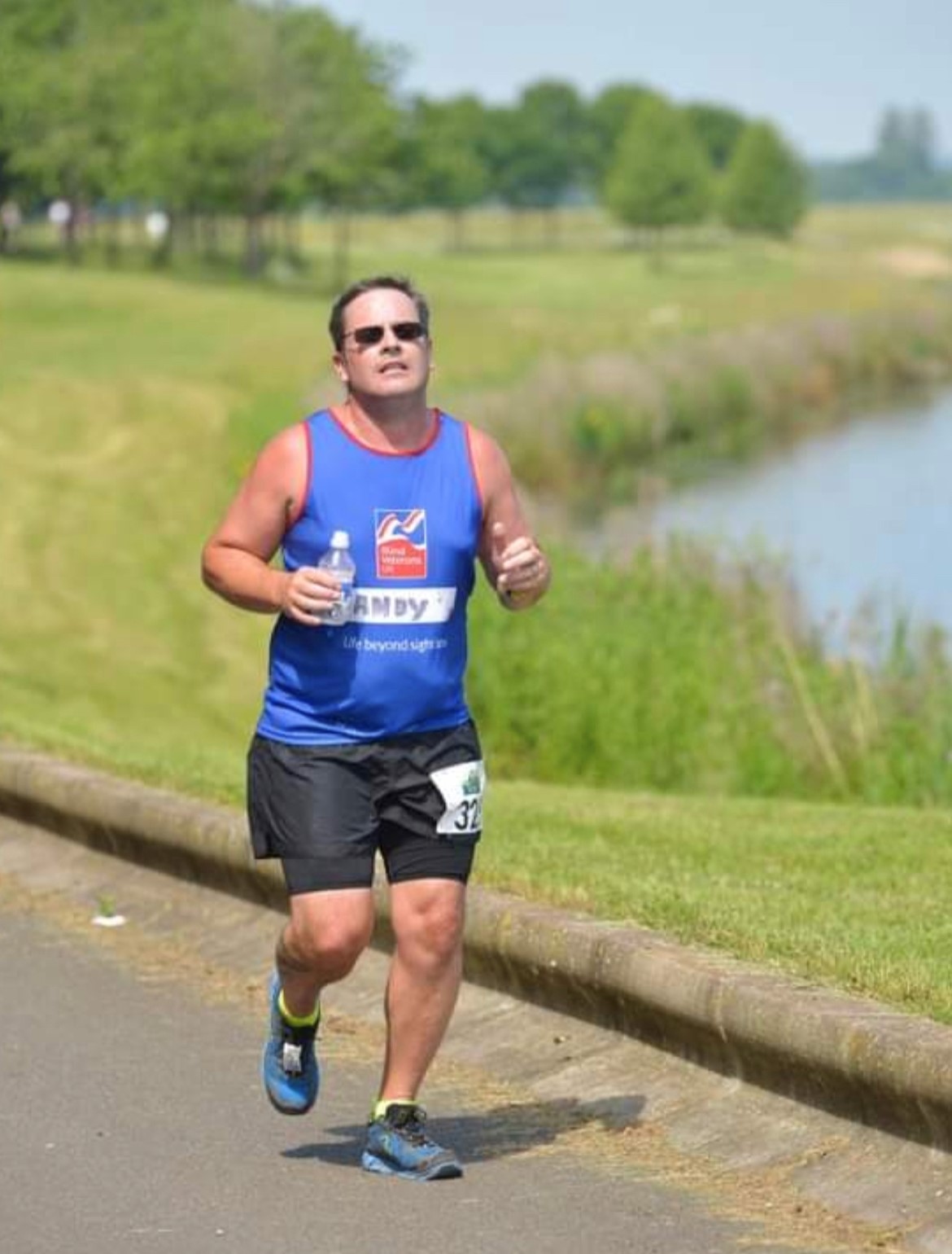 Hampshire blind veteran running his eighth London Marathon - Cobseo