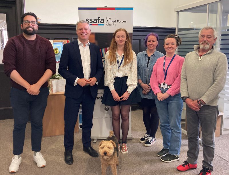 Shadow Minister for the Armed Forces visits Glasgow’s Helping Heroes ...