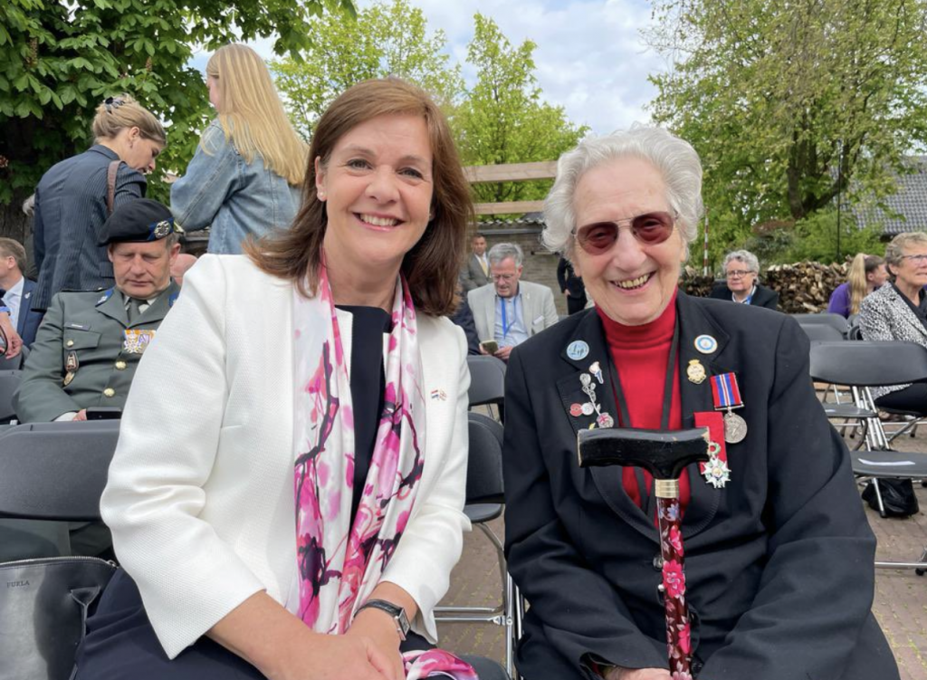 Surrey Veteran First Woman to Light Liberation Flame - Cobseo