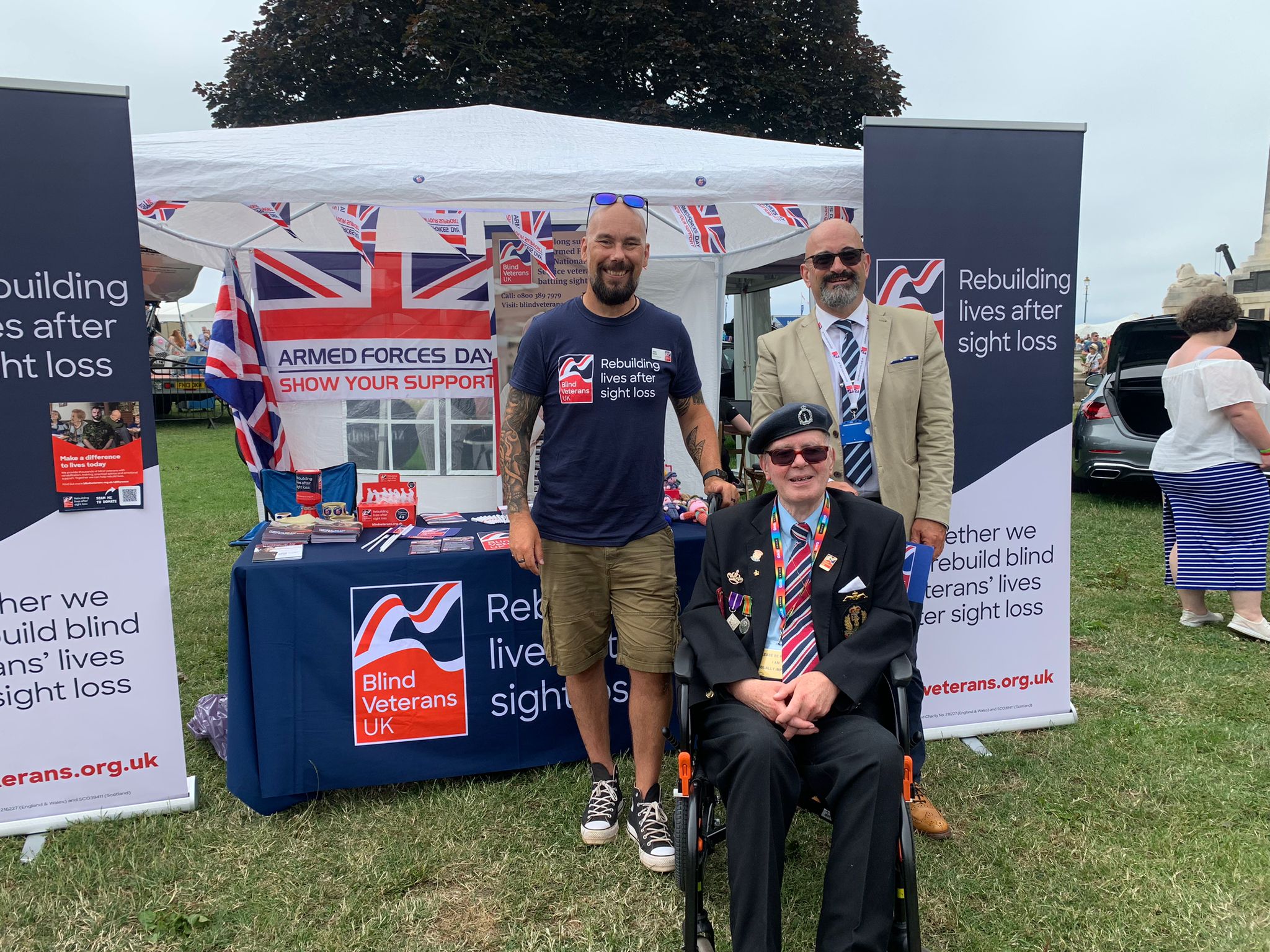 Blind veterans celebrate Armed Forces Day around the country - Cobseo