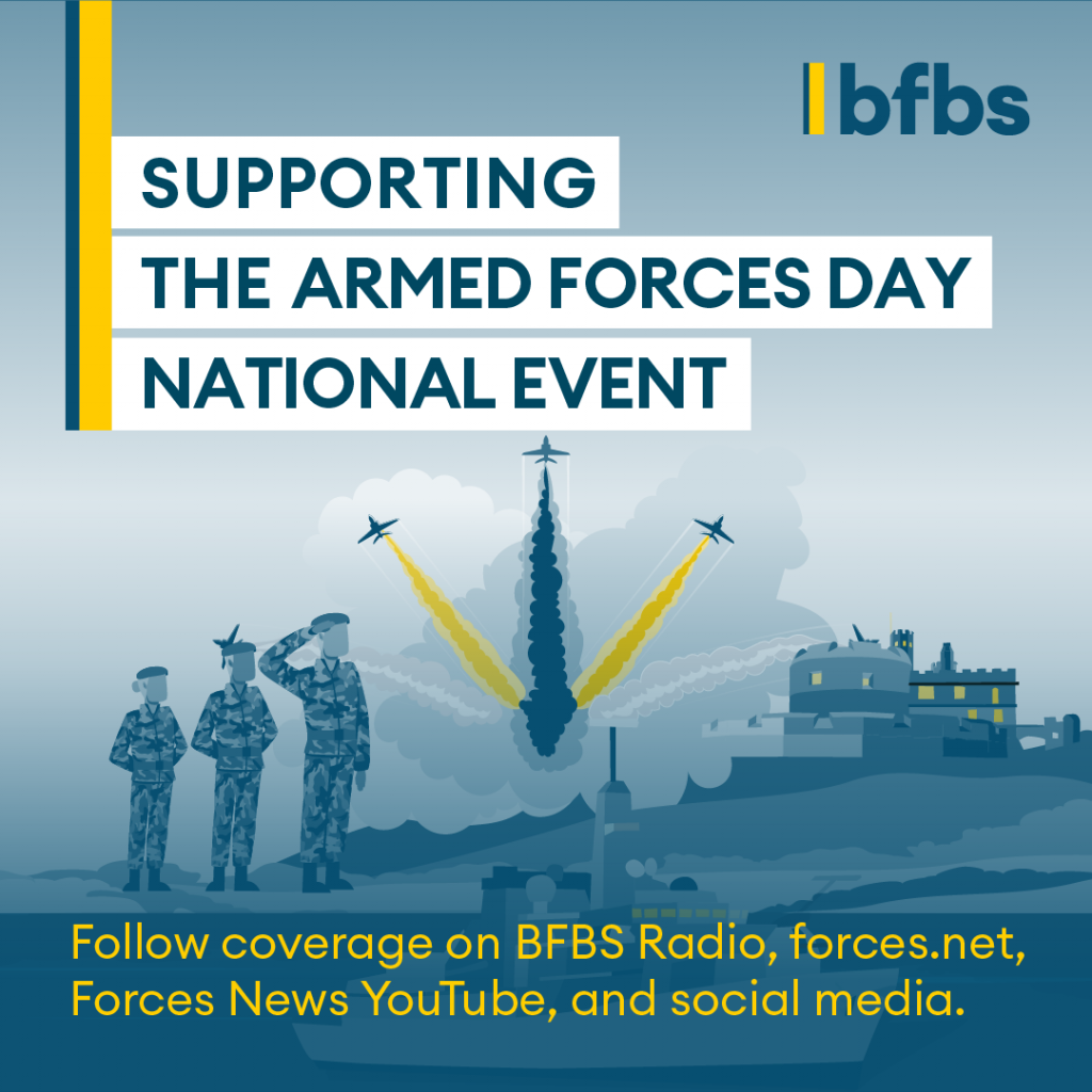 Supporting Armed Forces Day this weekend with coverage on BFBS from the ...