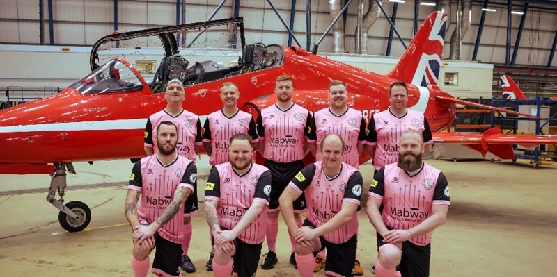 RAF Red Arrows to play football match for charity in Lincolnshire - Cobseo