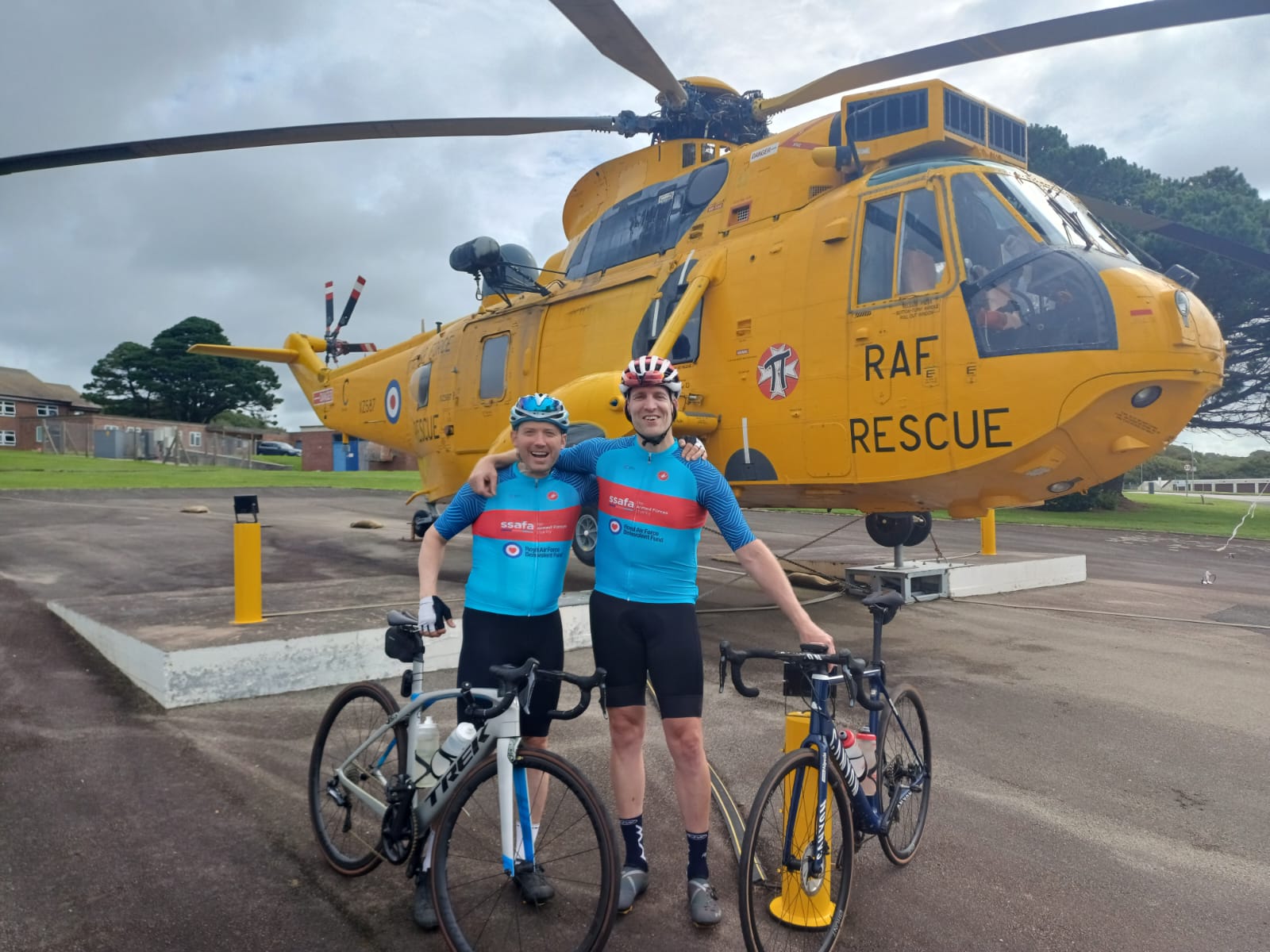 Pals cycle across UK for charity - Cobseo
