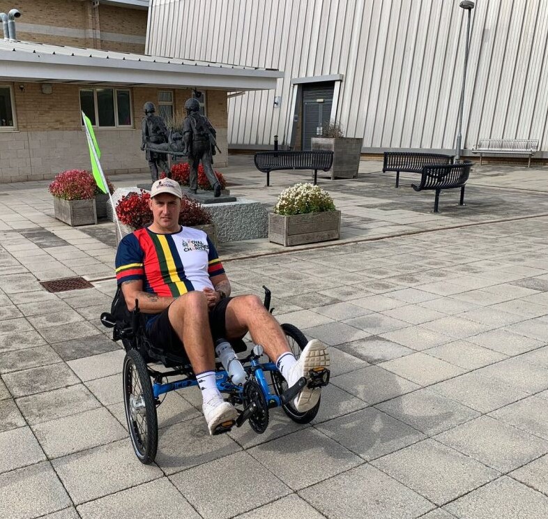 Injured Royal Marine attempts to cross Australian Outback on specialist ...