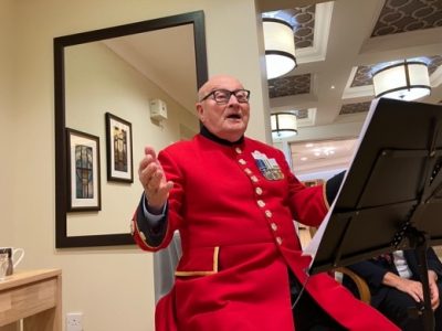 Chelsea Pensioner and Britain’s Got Talent winner Colin Thackery sings ...