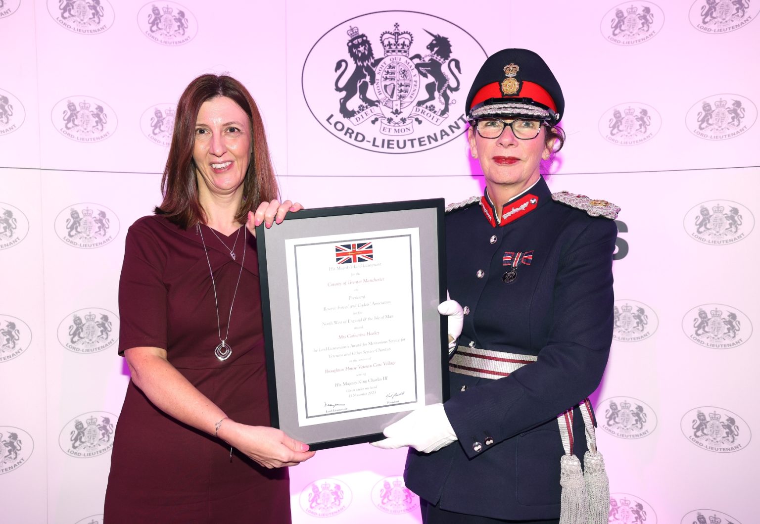 Broughton House stalwart Catherine Healey honoured at Lord-Lieutenant’s ...