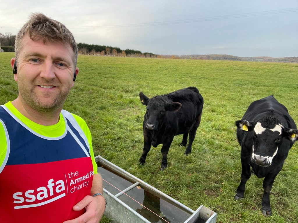 Liam’s mooving marathon for military charity - Cobseo