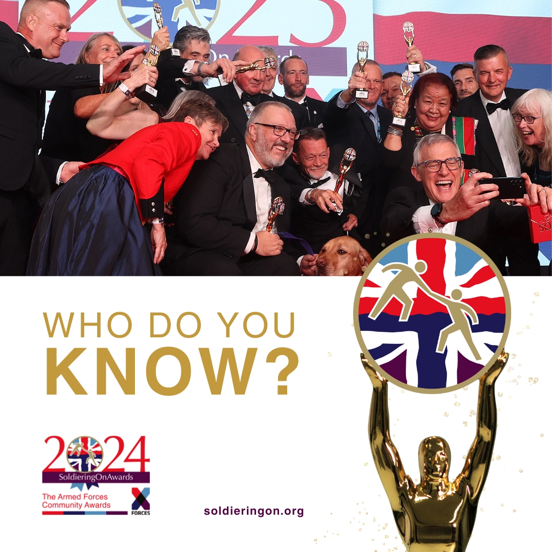 Soldiering On Awards 2024: Nominations close on 2 April - Cobseo