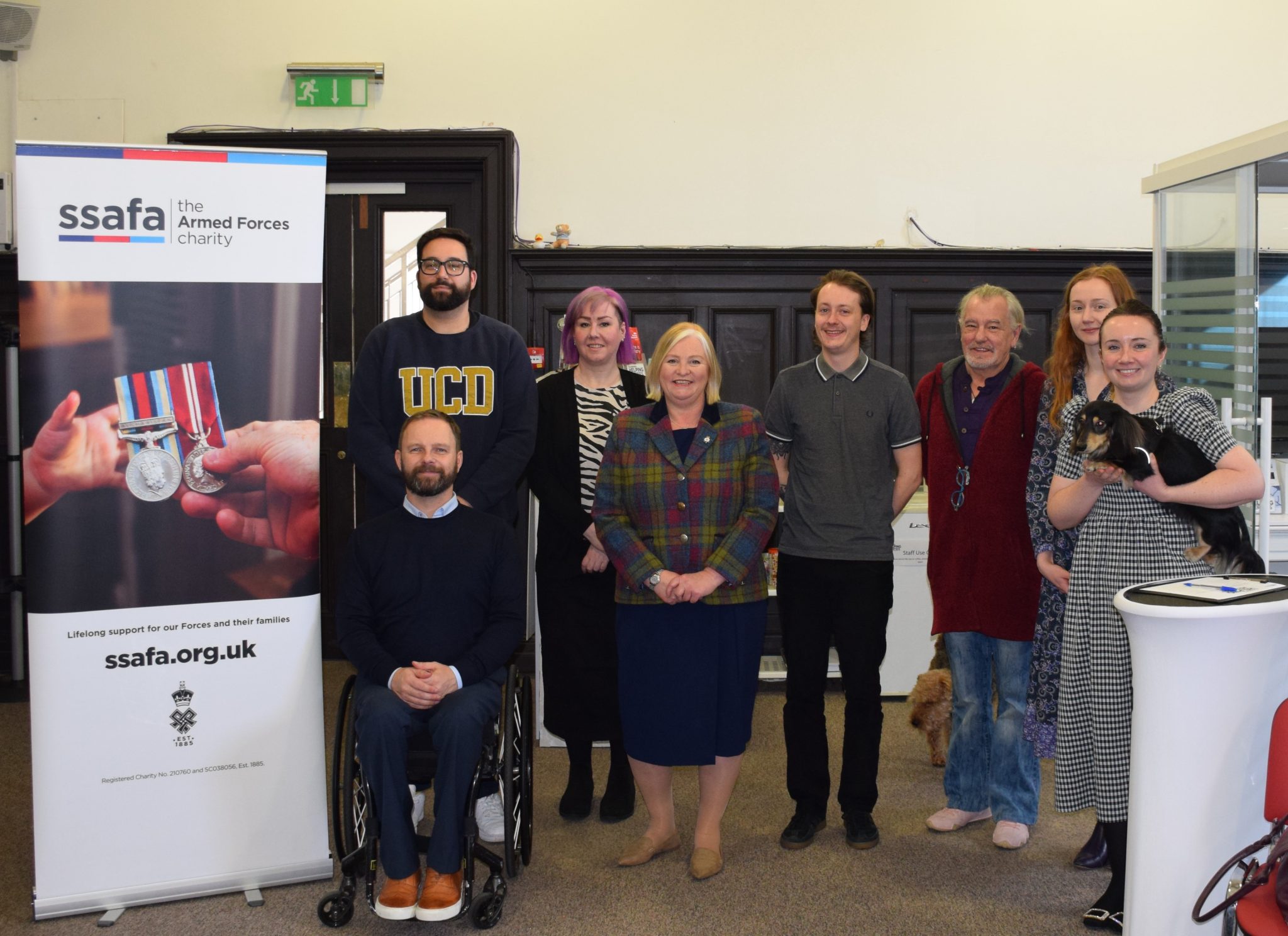 Scottish Veterans Commissioner visits Glasgow’s Helping Heroes - Cobseo