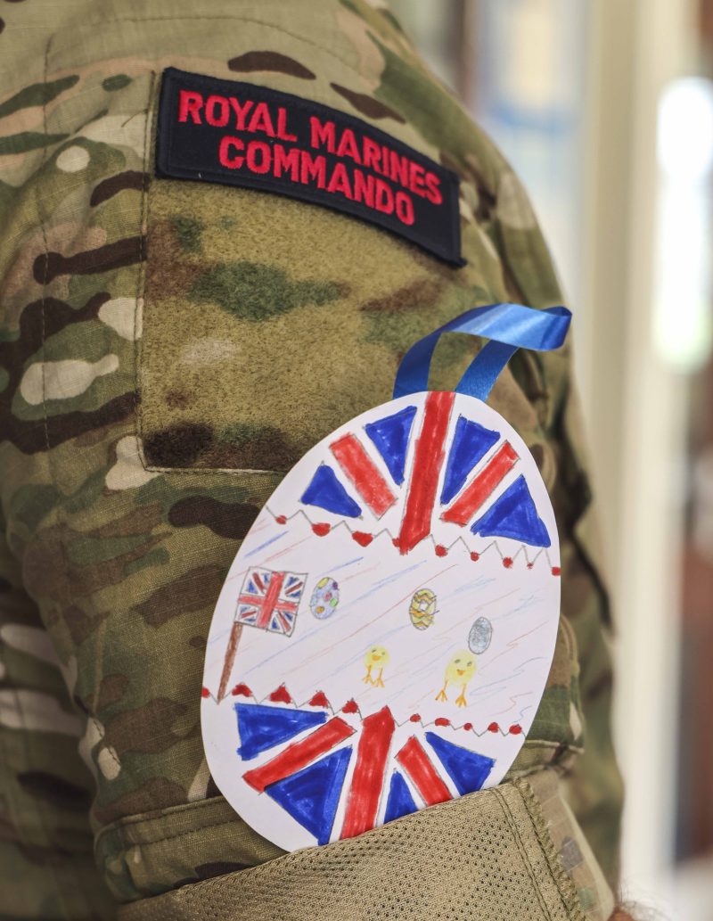 HMS Heron hosts Easter egg competition - Cobseo