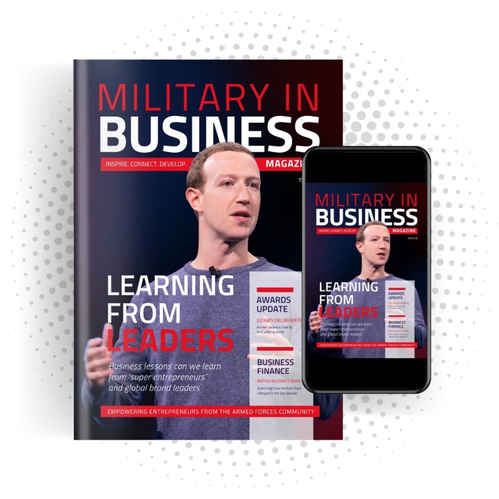 Military In Business Magazine - New and Improved! - Cobseo