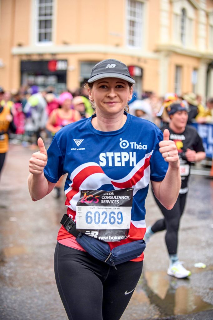 London Marathon runner spurred on following meeting with blind veteran ...