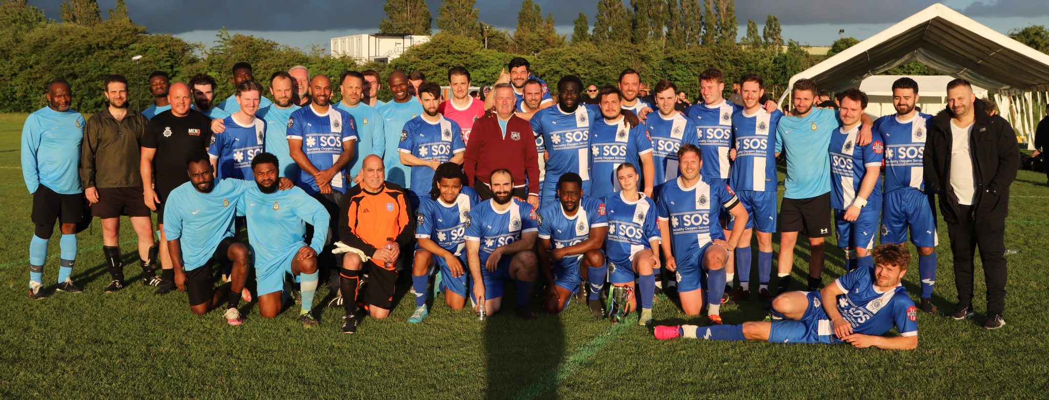 Metropolitan Police officers supporting military charity - Cobseo