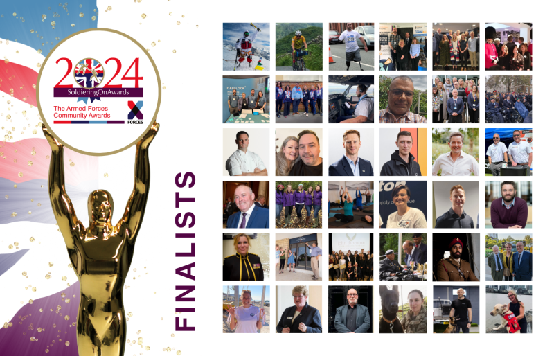 Finalists Announced for Soldiering On Awards 2024 - Cobseo