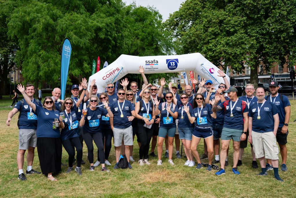 SSAFA’s 13 Bridges Challenge sees record attendance in 2024 - Cobseo