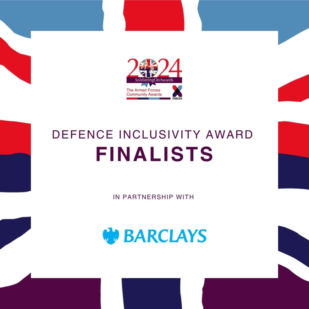 Soldiering On Awards 2024 - Defence Inclusivity Award - Cobseo